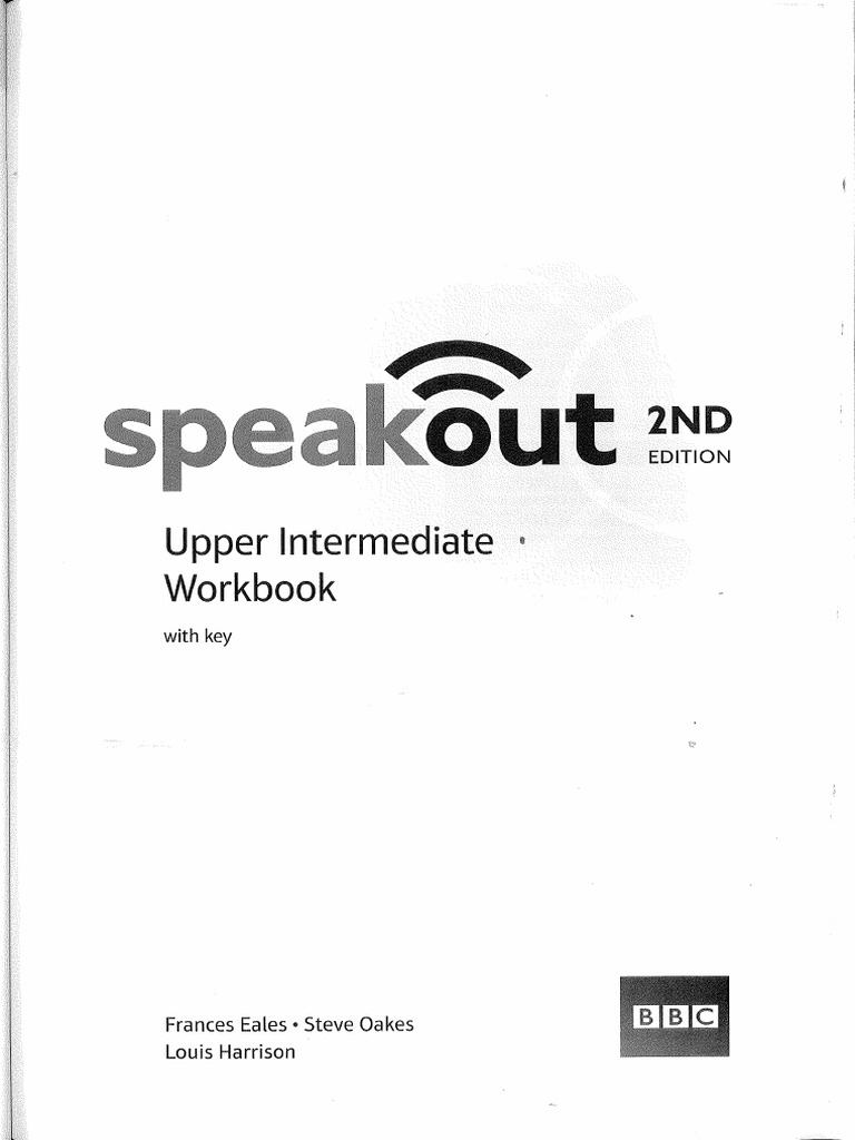 Speak Out Upper Interm Workbook | PDF