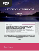 Escala ECOG | PDF | Salud y bienestar