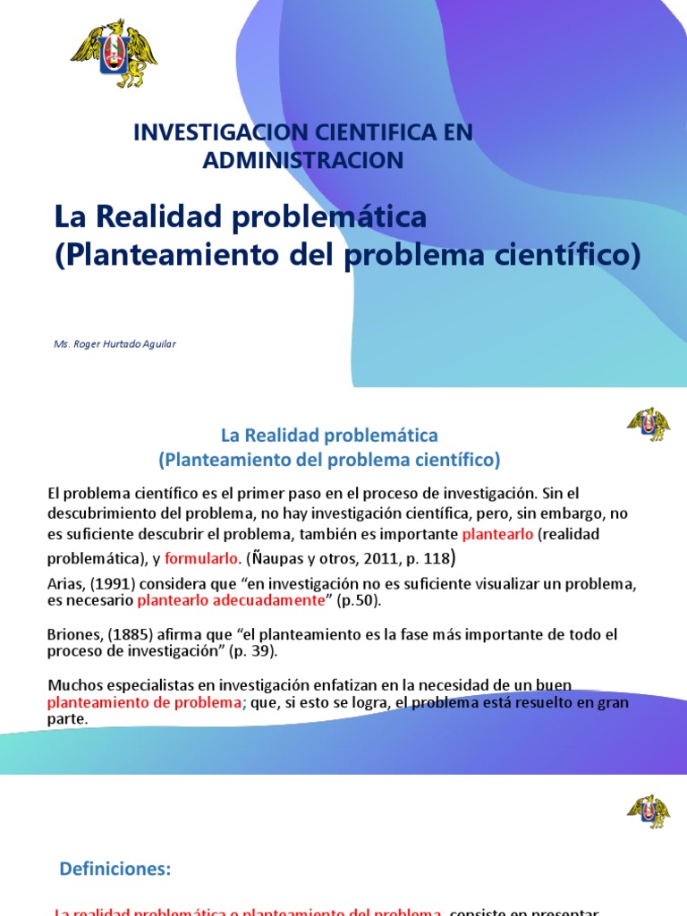 ICeA - 4b La Realidad Problemática PDF | PDF