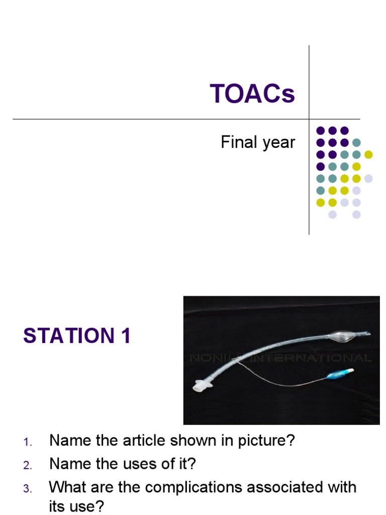 TOACs ppt.ppt | PDF