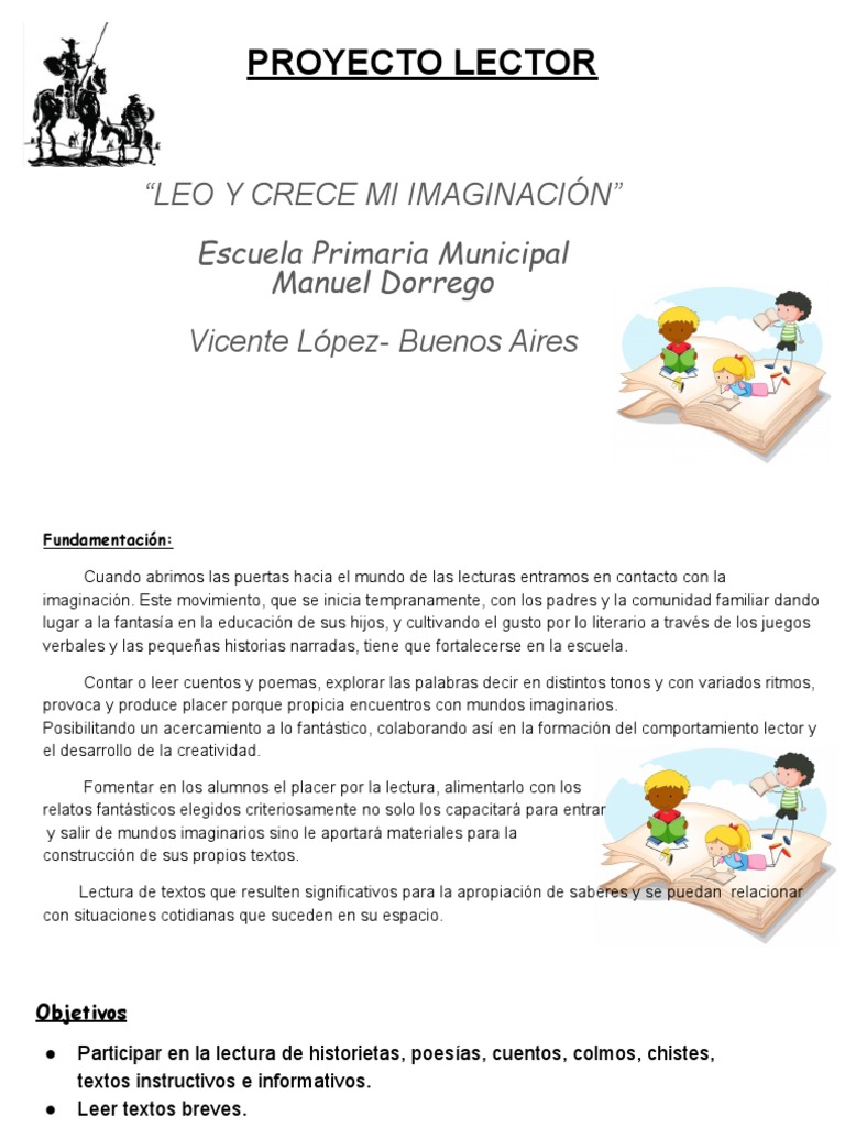 Proyecto Lector 2023 5 A | PDF