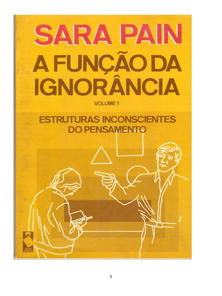 Livro Sara Pain A Funao Da Ignorancia Vol 1 Compress | PDF