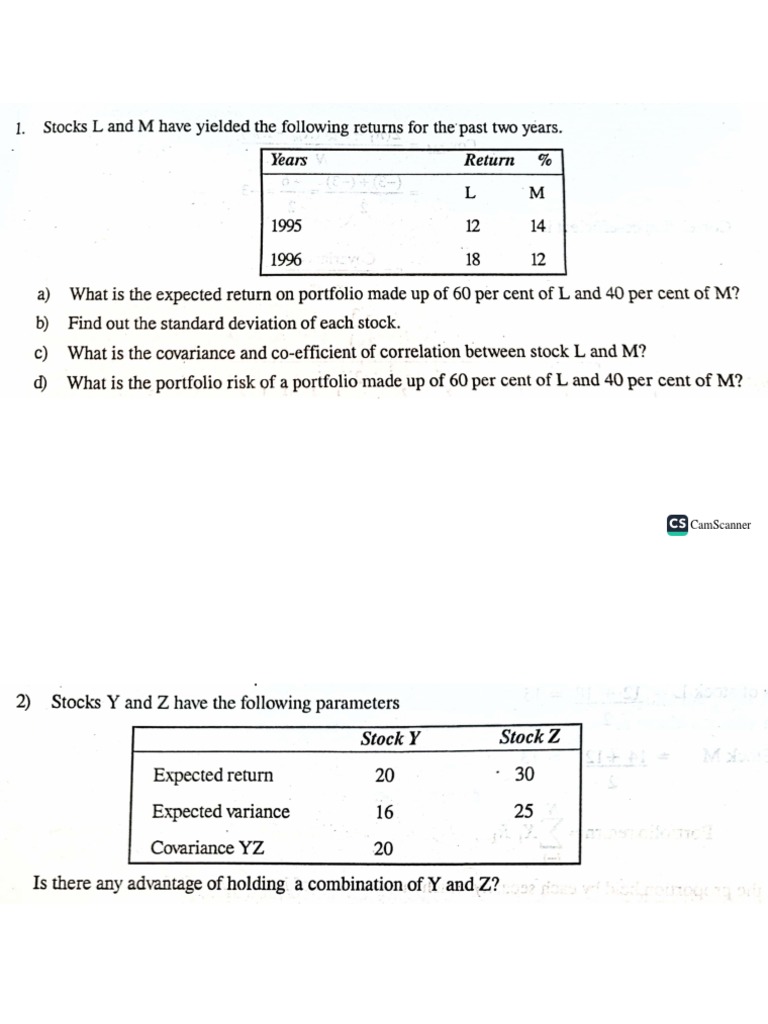 Numericals Iapm Pdf Pdf