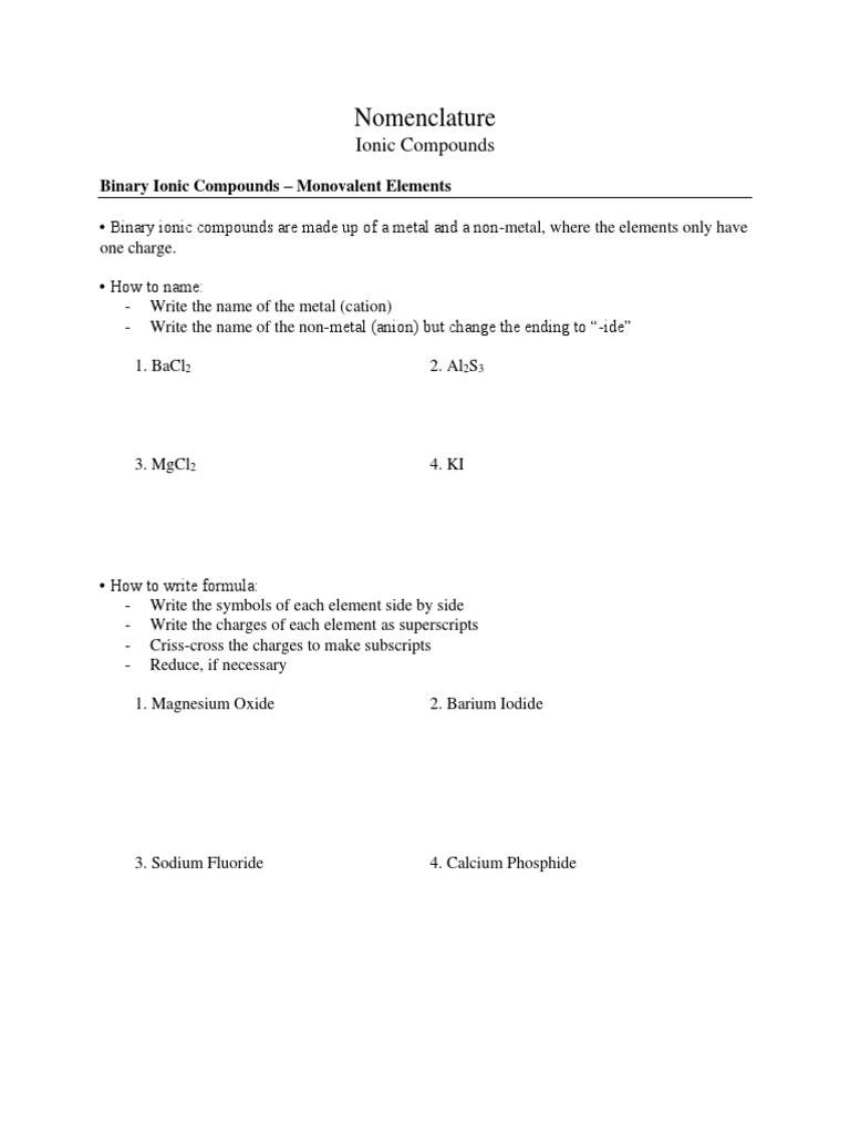1 Nomenclature Pdf Pdf
