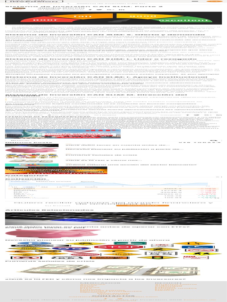 Sistema de Inversión CAN SLIM. Parte 2 PDF | PDF