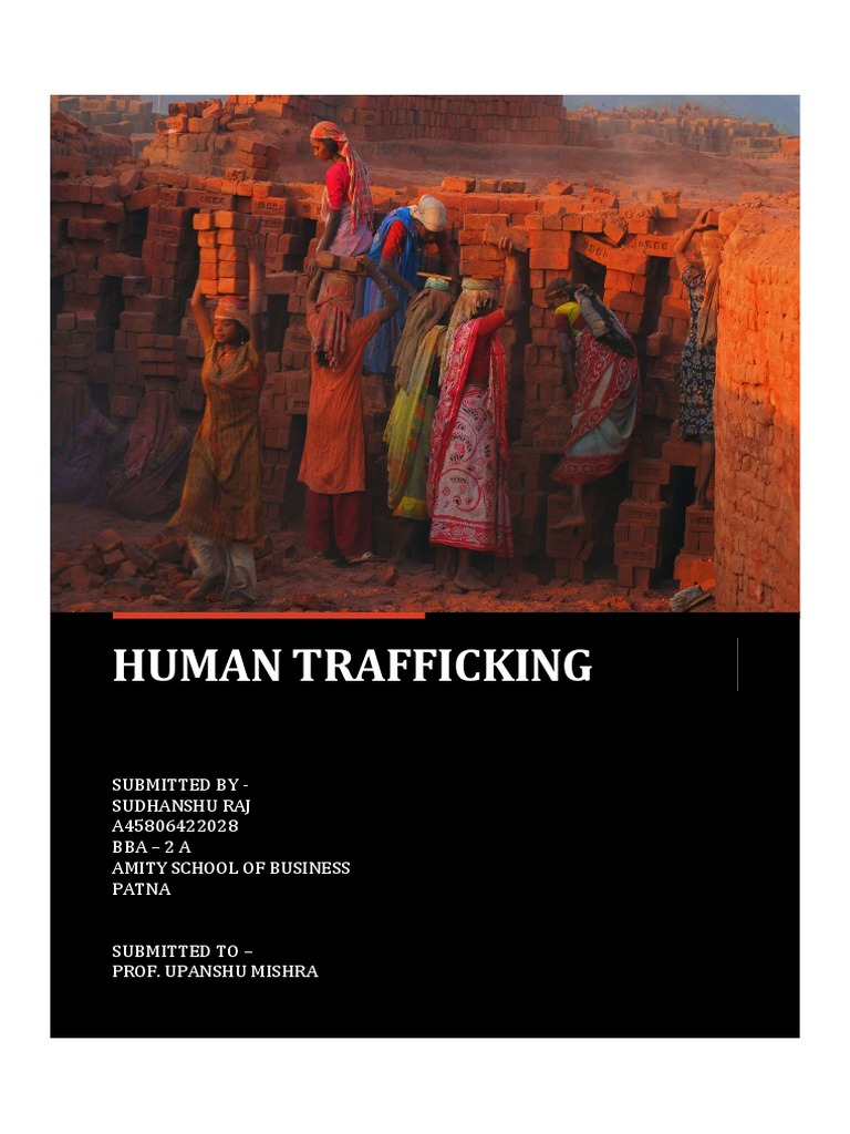 Human Traffiking PDF | PDF | Human Trafficking | Sexual Slavery