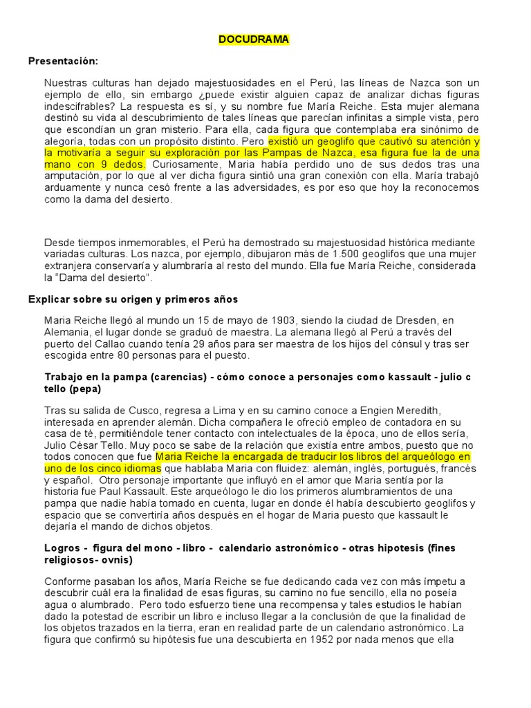 DOCUDRAMA | PDF