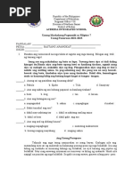 Grade 7 Filipino Module First Quarter | PDF