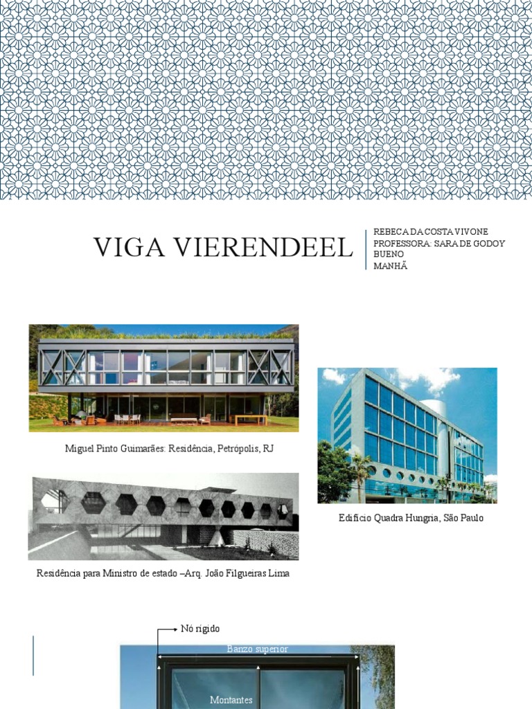 Apresentação Viga Vierendeel | PDF