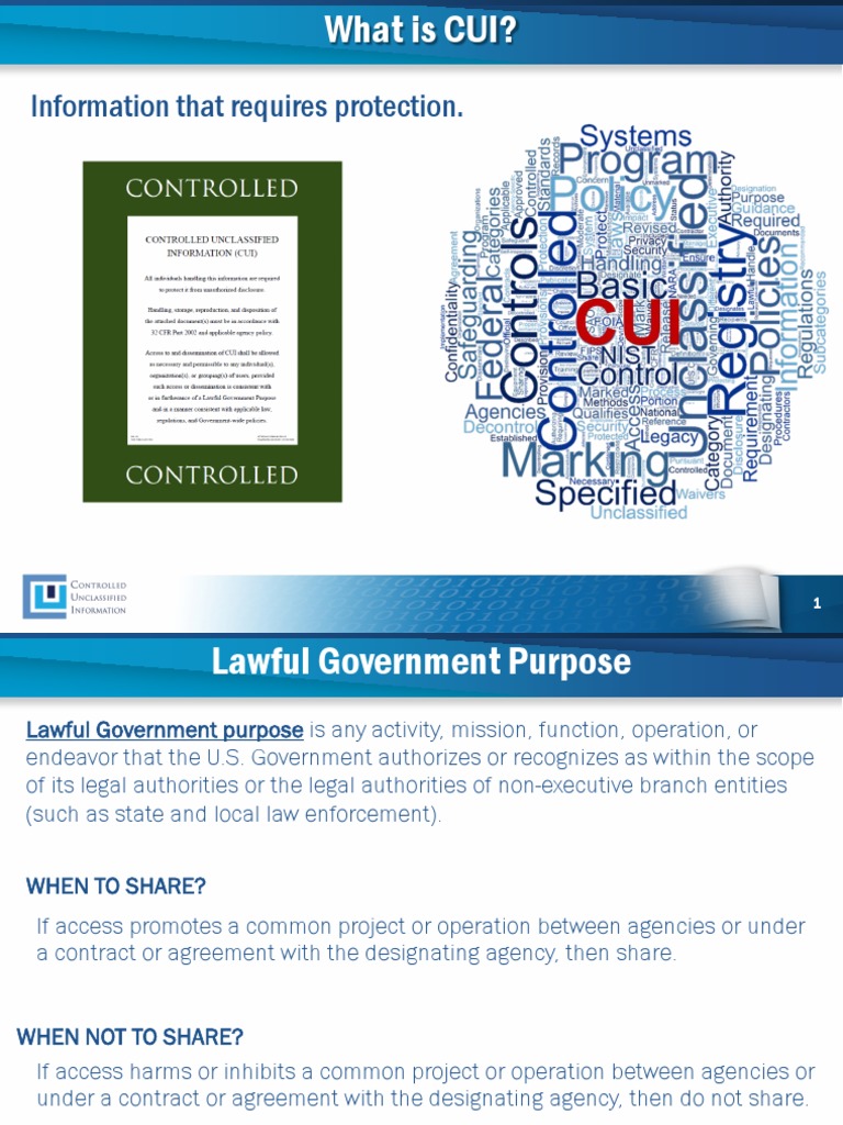 Cui Overview Powerpoint PDF | PDF