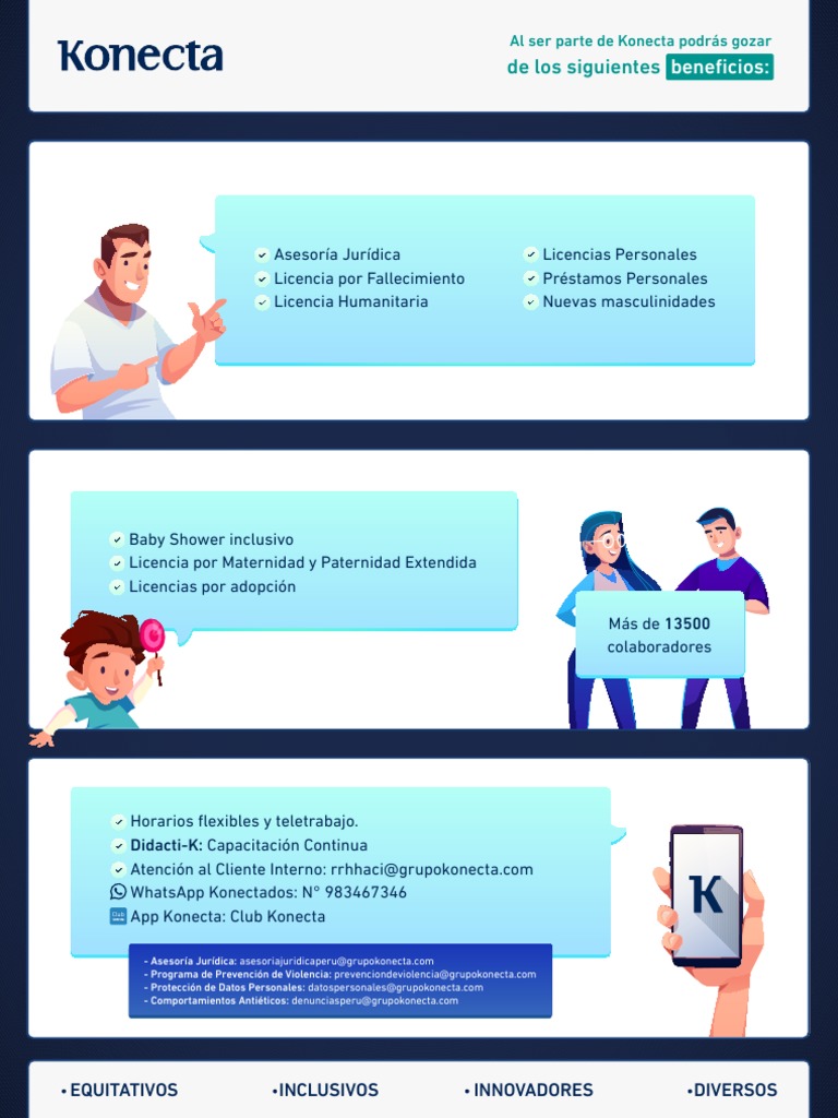 Beneficios Inclusivos en Konecta | PDF