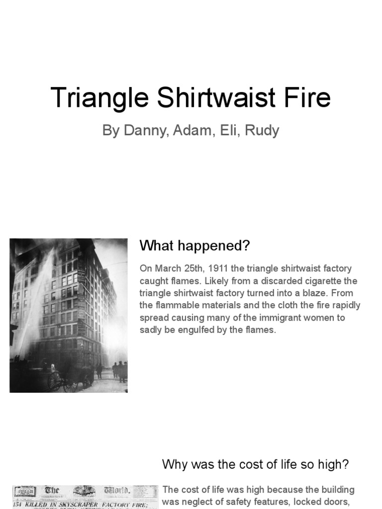 Triangle Shirtwaist Fire | PDF