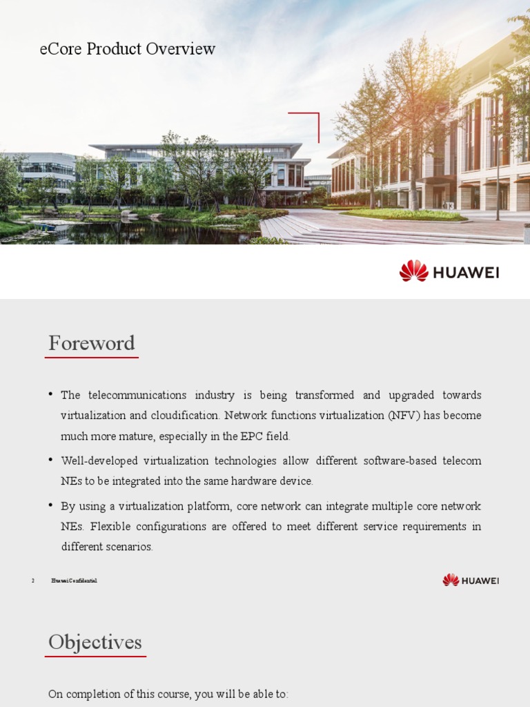 1 Ecore (E9000H-4) Product Overview - 3GPP | PDF