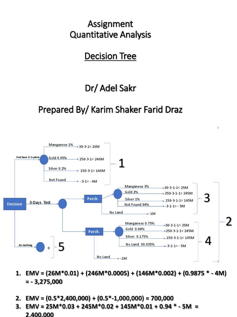 Decision Tree - Kareem Shaker Farid Draz - Assignment | PDF