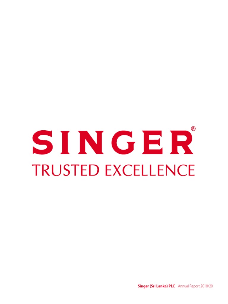 Singer Sri Lanka Annual Report 2019/20 | PDF