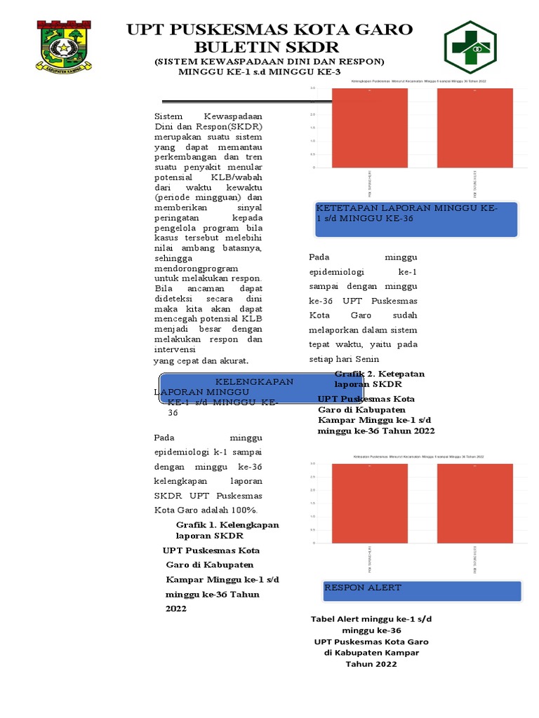 BULETIN SKDR PUSKESMAS KOTA GARO.docx | PDF