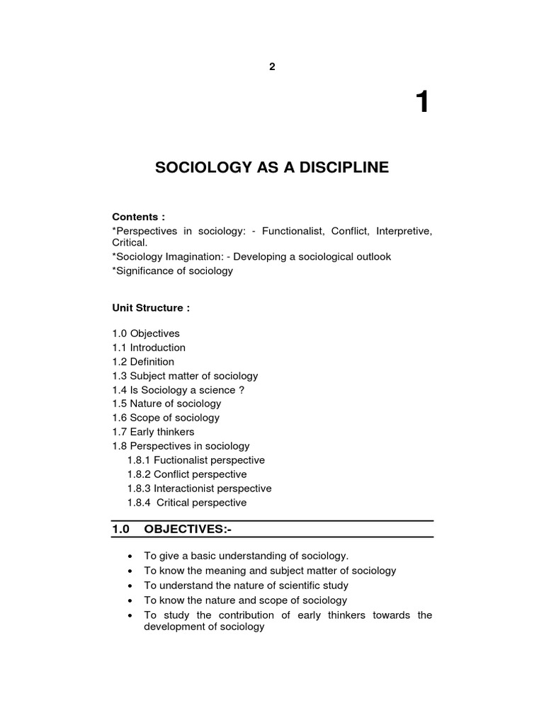 What Is Sociology PDF | PDF | Sociology | Science