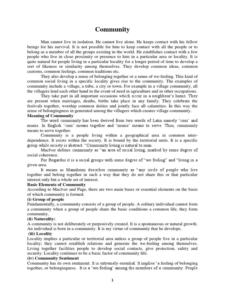Community PDF | PDF