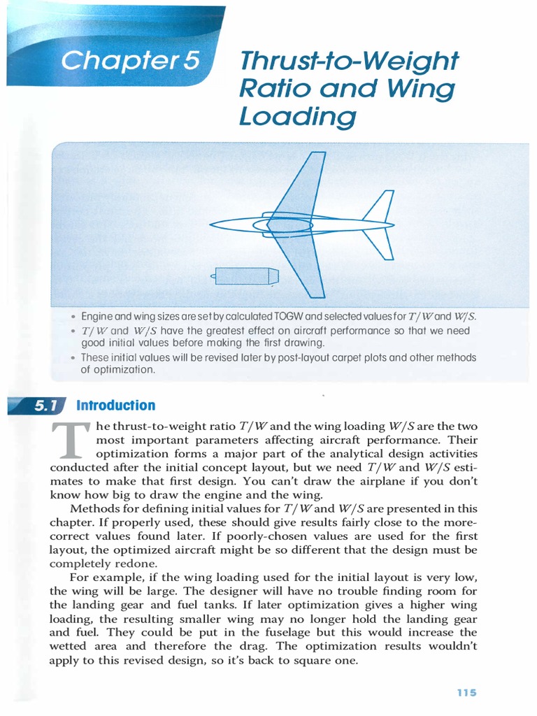 CAPTER 5 Raymer - Aircraft Design | PDF