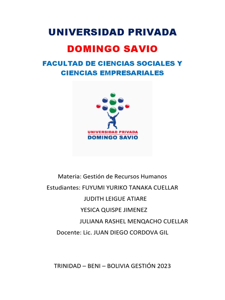 Trabajo Upds Lunes | PDF