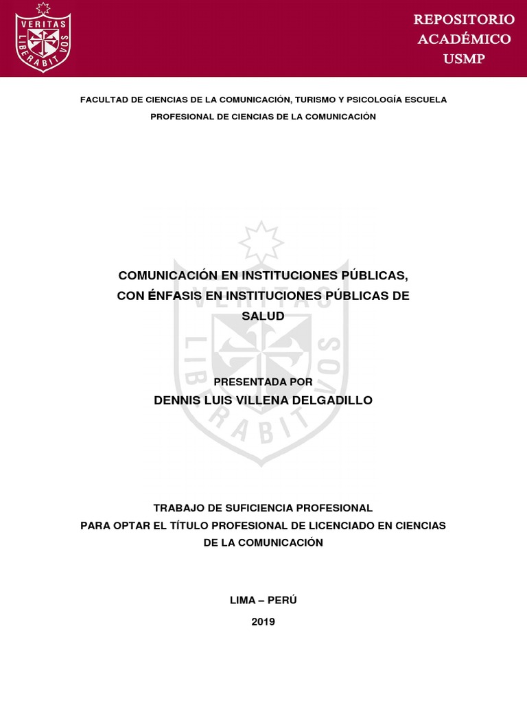 Villena DDL PDF | PDF | Hospital | Comunicación