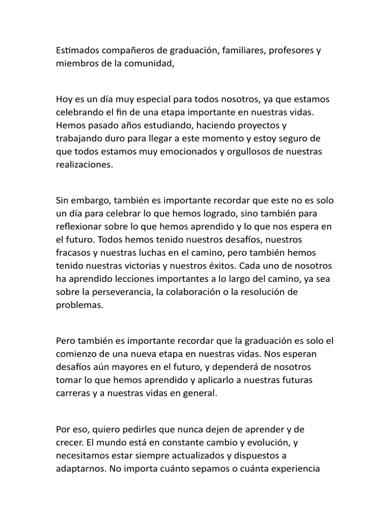 Estimados compañeros | PDF