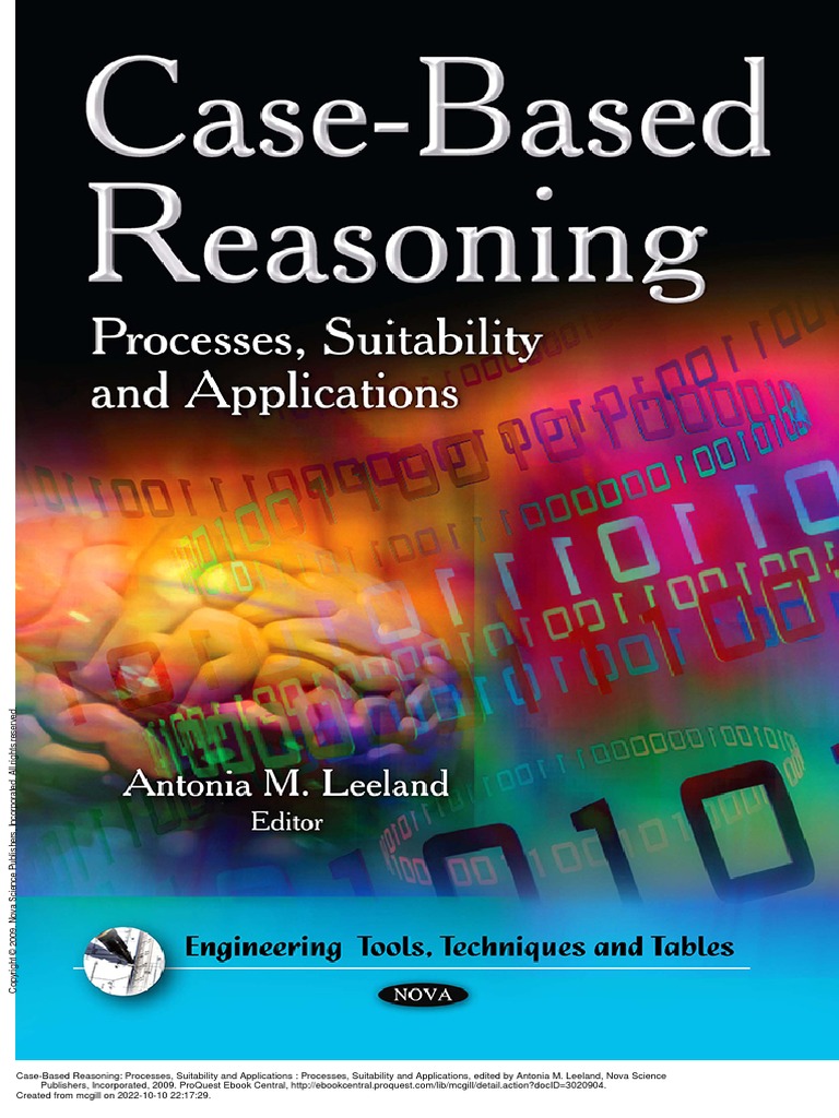 Case Based Reasoning Book Pdf Pdf Artificial Intelligence Intelligence Ai And Semantics