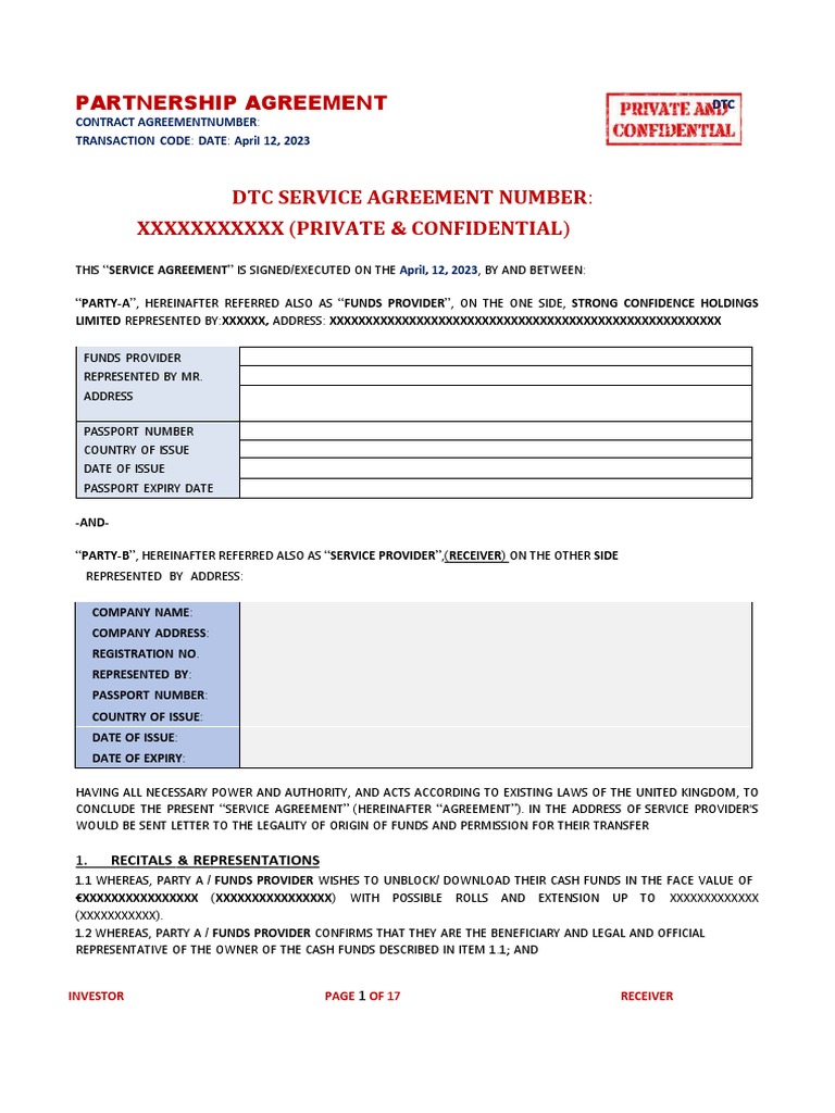 DTC Formato | PDF | Arbitration | Wire Transfer