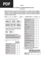 Encuesta Sobre Lectura | PDF | Deportes | Ocio