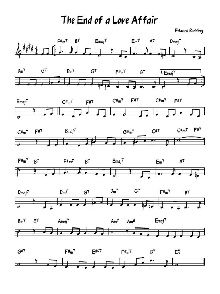 The End of A Love Affair PDF | PDF