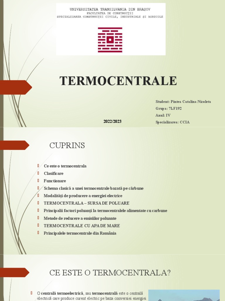 TERMOCENTRALE | PDF