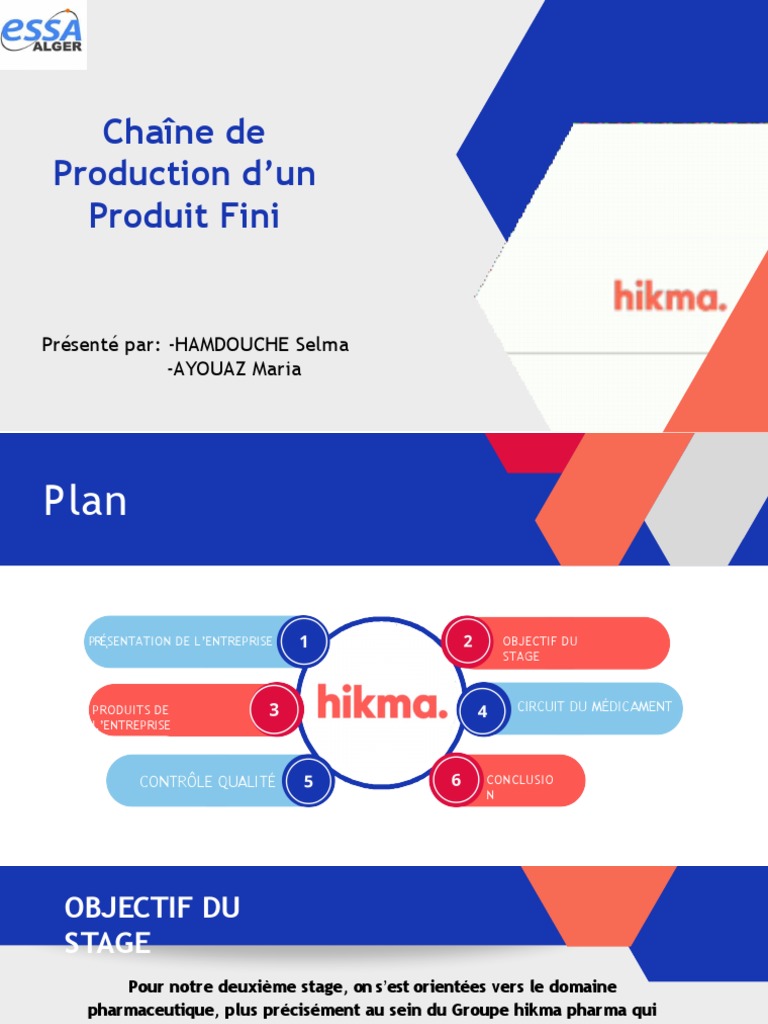 Stage Hikma | PDF | Chimie | Matériaux