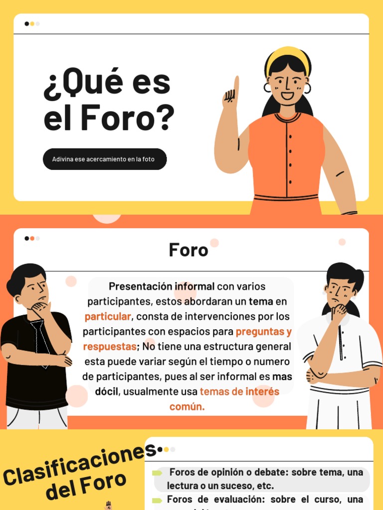Tipos y Roles en Foros de Debate | PDF