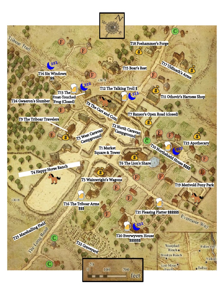 Triboar Maps PDF | PDF