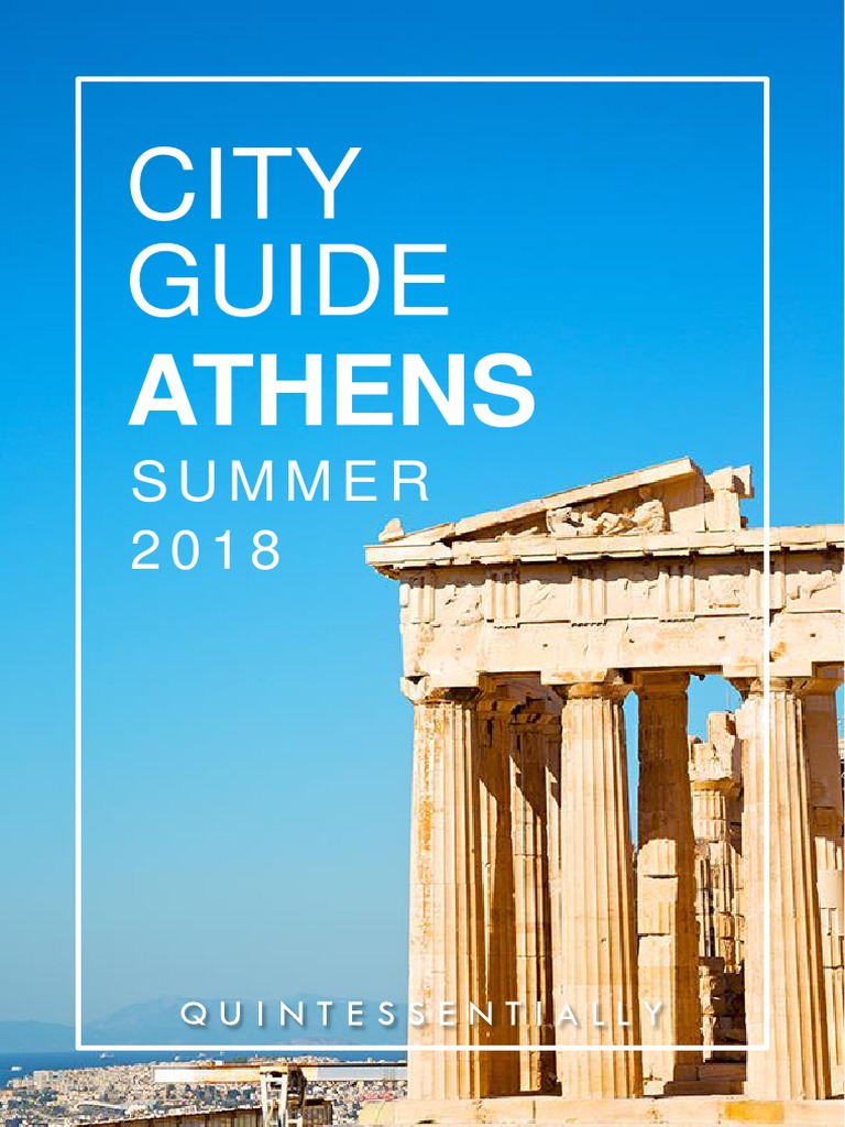 Athens Summer City Guide 2018 PDF | PDF | Athens | Sushi