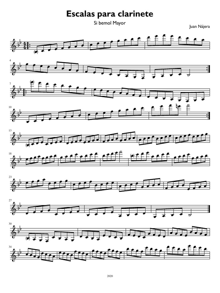 escalas_para_clarinete-si-bemol-mayor.pdf | PDF