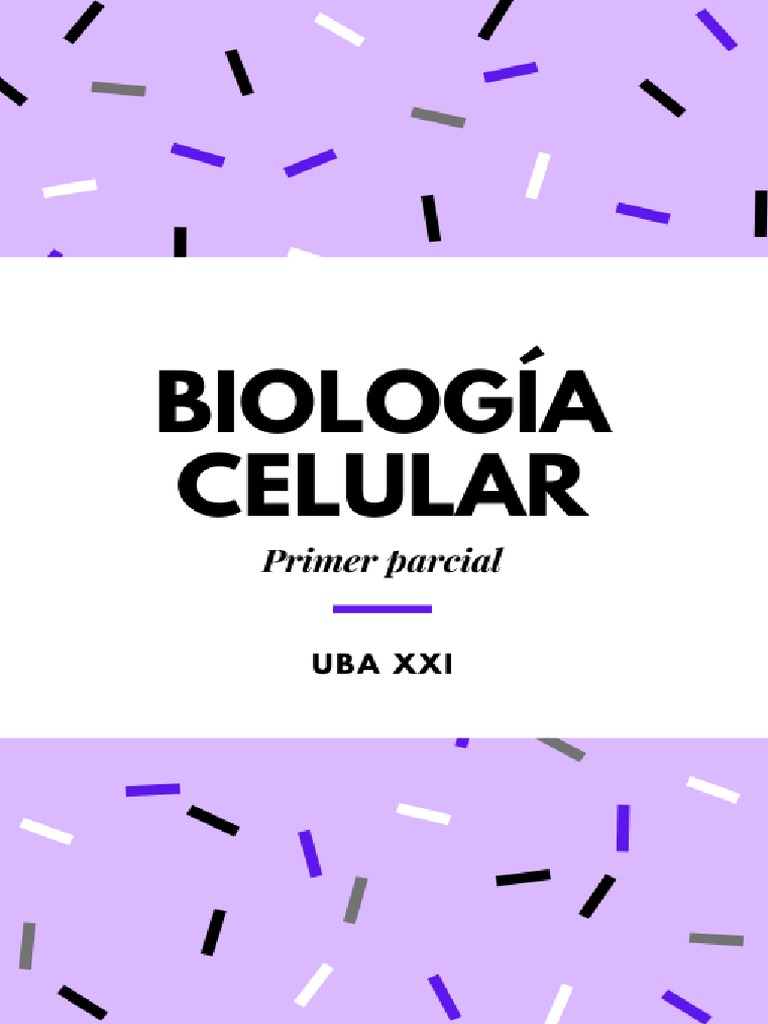 Resumen Biologia Celular 54 | PDF | Nucleótidos | Biología Celular)