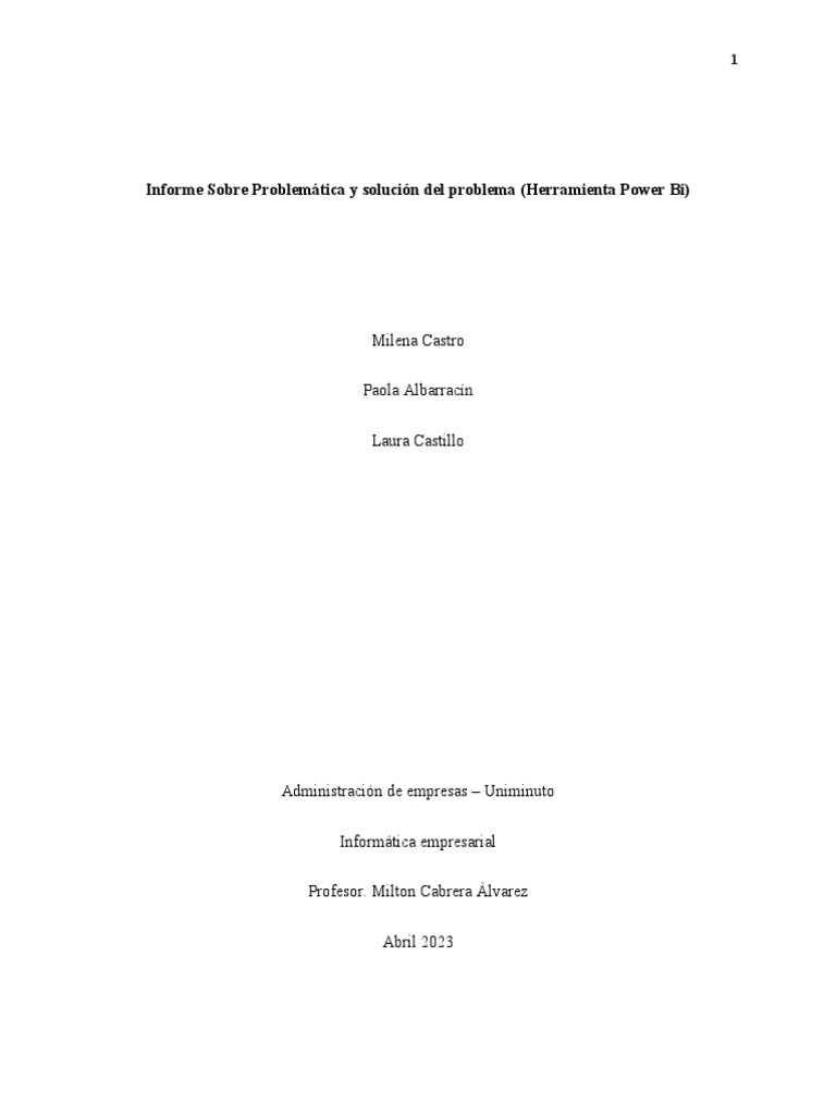 Actividad Informatica Empresarial | PDF