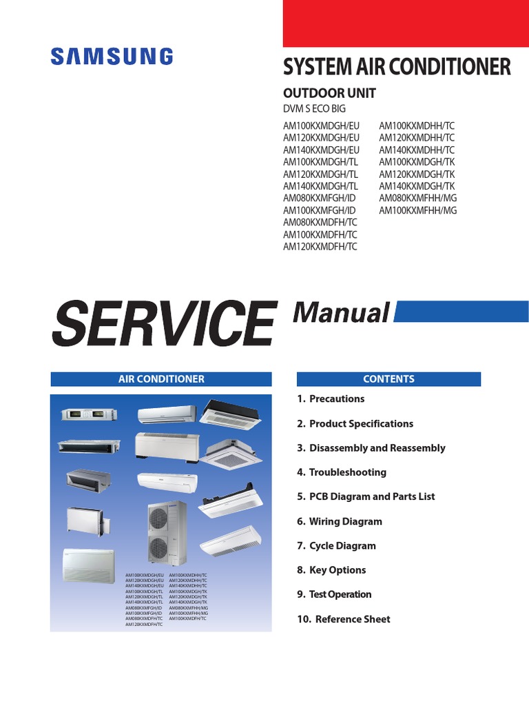 Samsung DVM S Eco Air Conditioner Guide | PDF