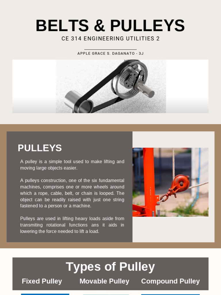 Act. 2 - Belts & Pulleys PDF | PDF | Belt (Mechanical) | Secondary Sector Of The Economy