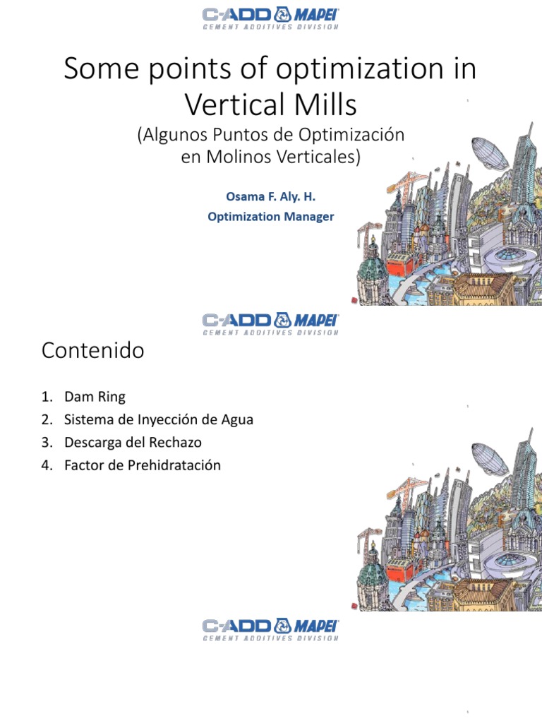 Some Optimization Points in Vertical Mills - MAPEI.pdf | PDF