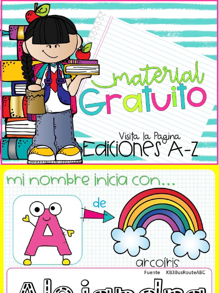 Mi Nombre Inicia Con... Ediciones A-Z-1 PDF | PDF