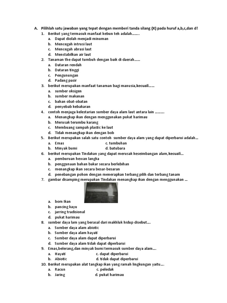 soal ipa kls 4 | PDF