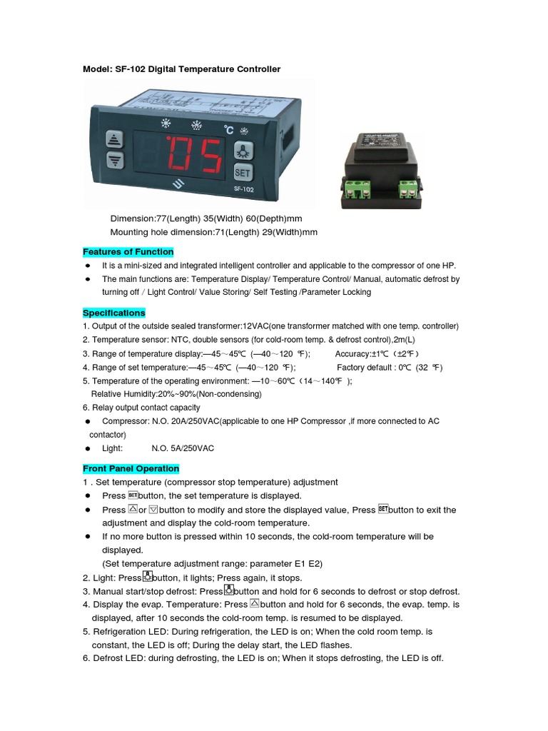 User Manual Ac750 Af555 PDF | PDF | Refrigeration | Electrical Engineering