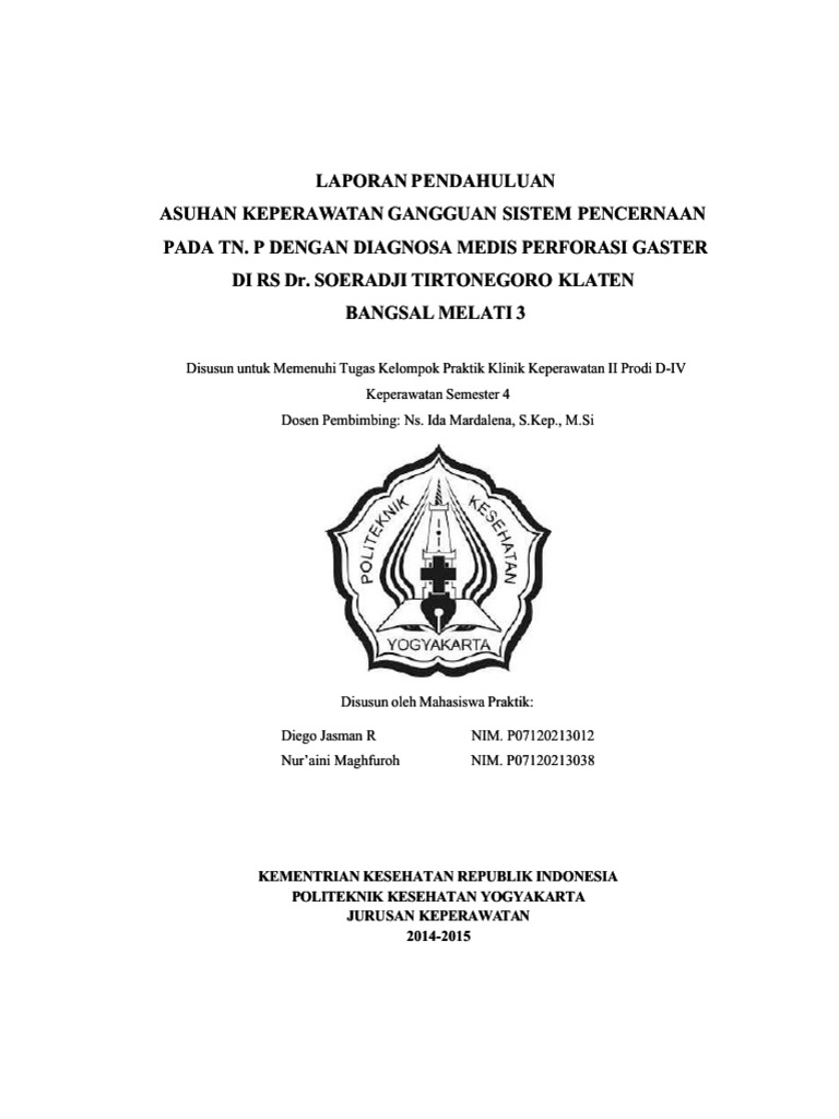 LP Perforasi Gaster PDF | PDF