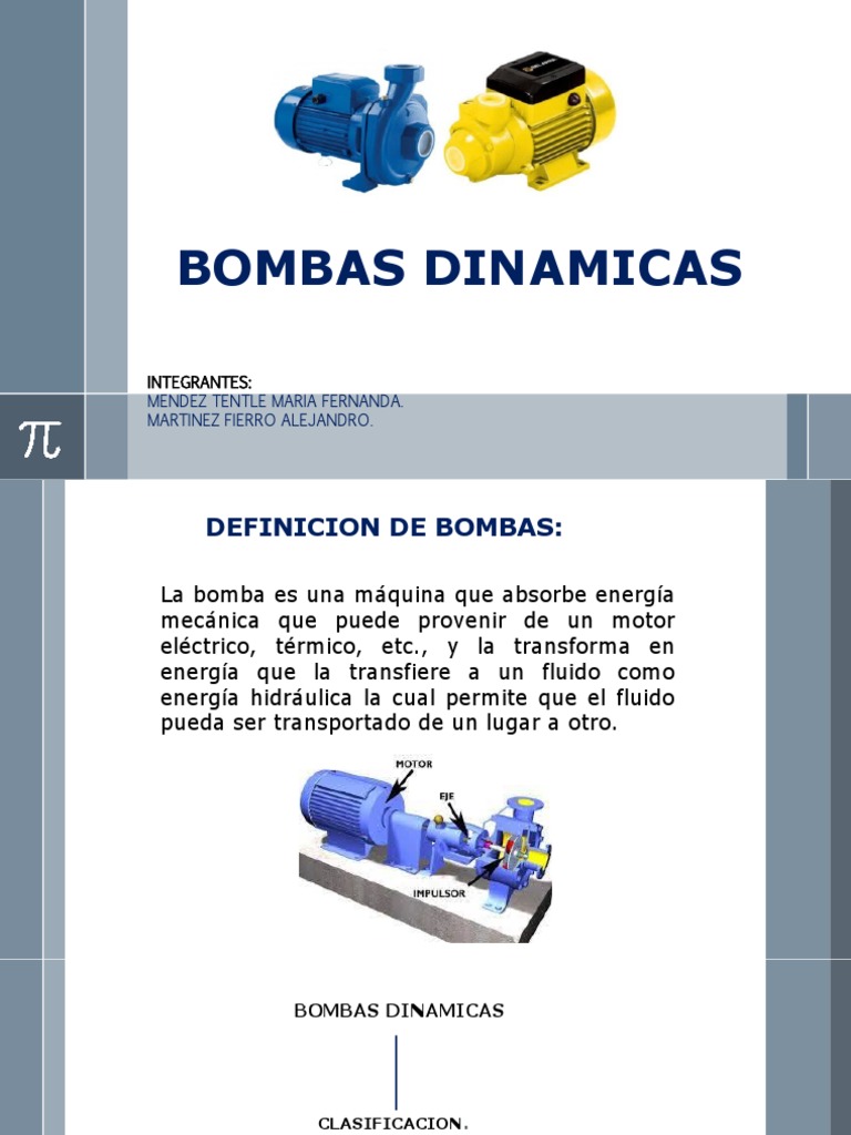 Bombas Dinamicas | PDF
