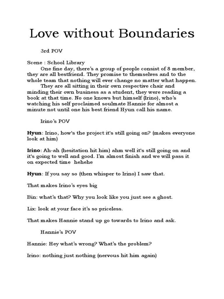 A Love Without Boundaries: Irino Finds the Courage to Confess His ...