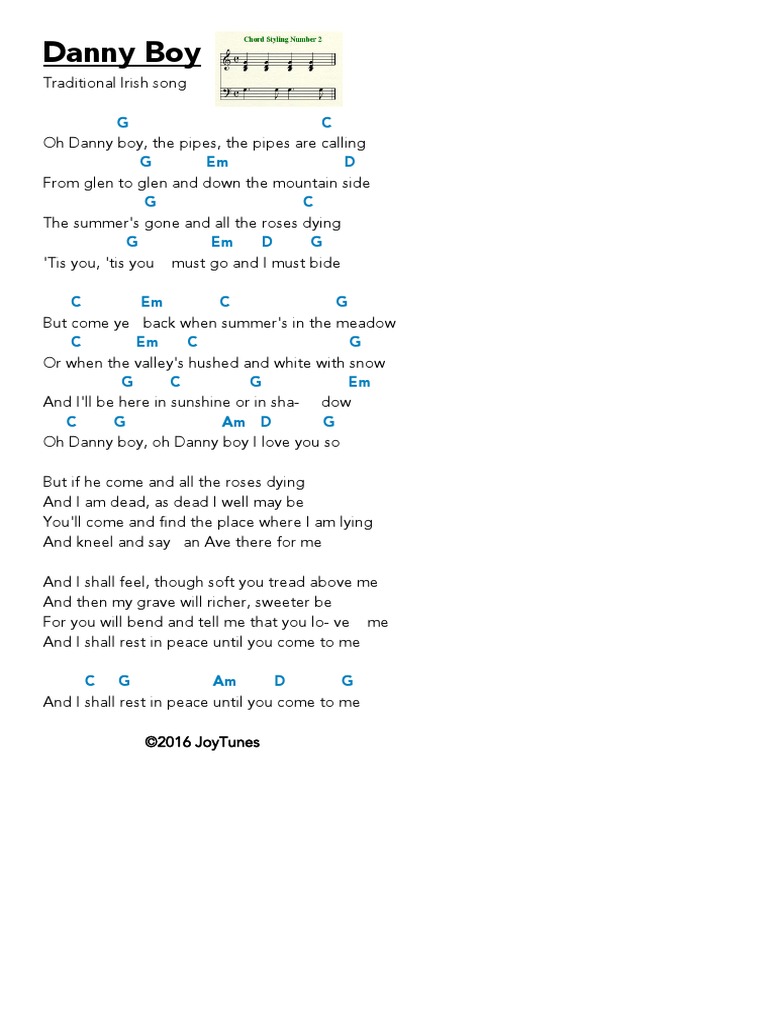 Danny Boy | PDF