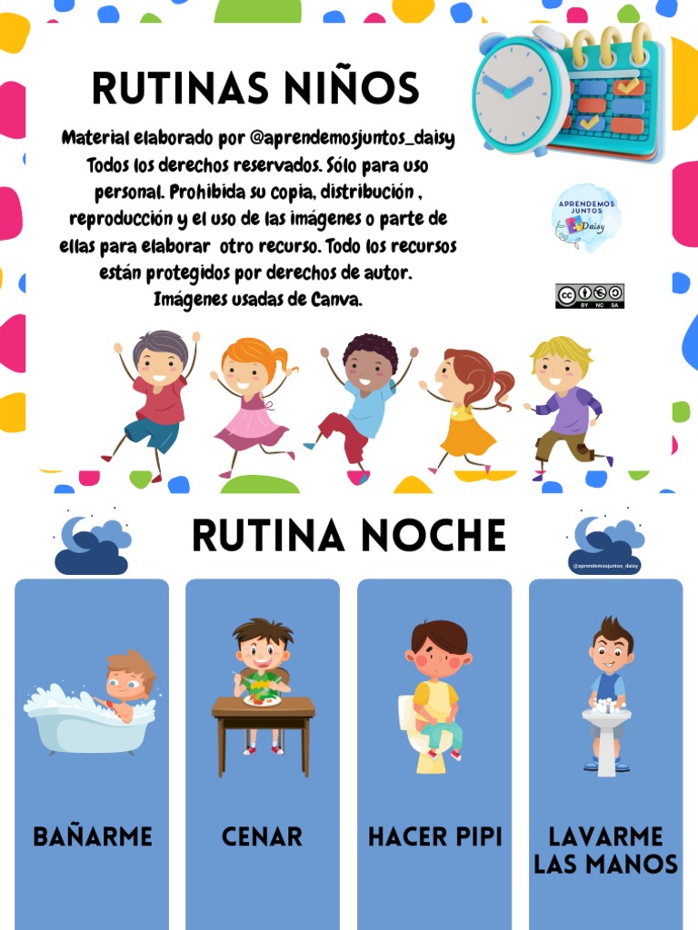 Rutinas para Los Niños | PDF