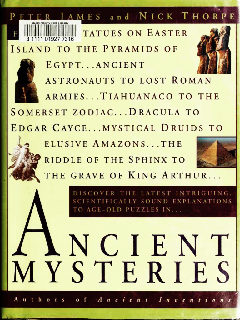 Ancient Mysteries - Peter James and Nick Thorpe PDF | PDF